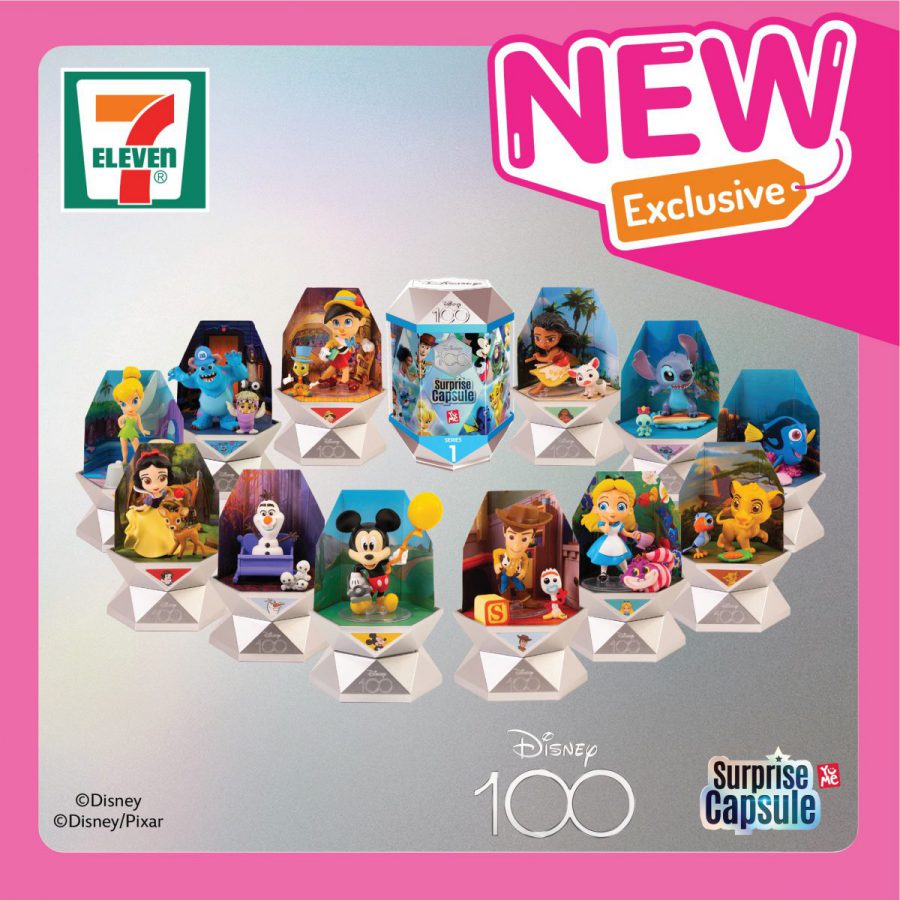 7-Eleven selling Disney 100 Surprise Capsules in S'pore stores, has 14 ...