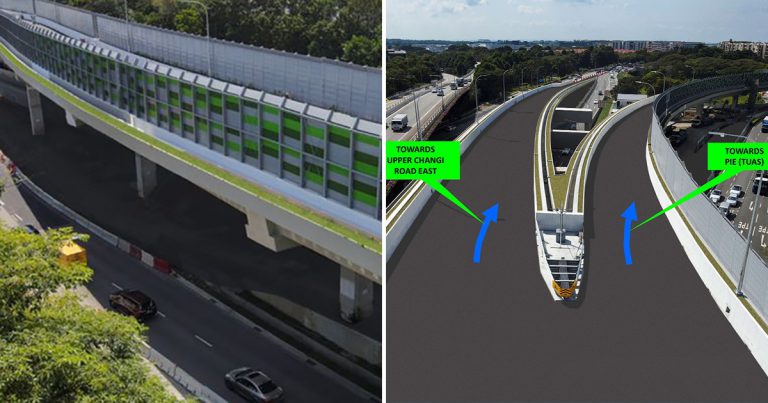Tampines Viaduct offering direct link to PIE (Tuas) and Upper Changi Rd ...