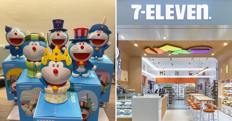 7-Eleven S'pore selling travel-themed Doraemon Action Figures for $15 ...