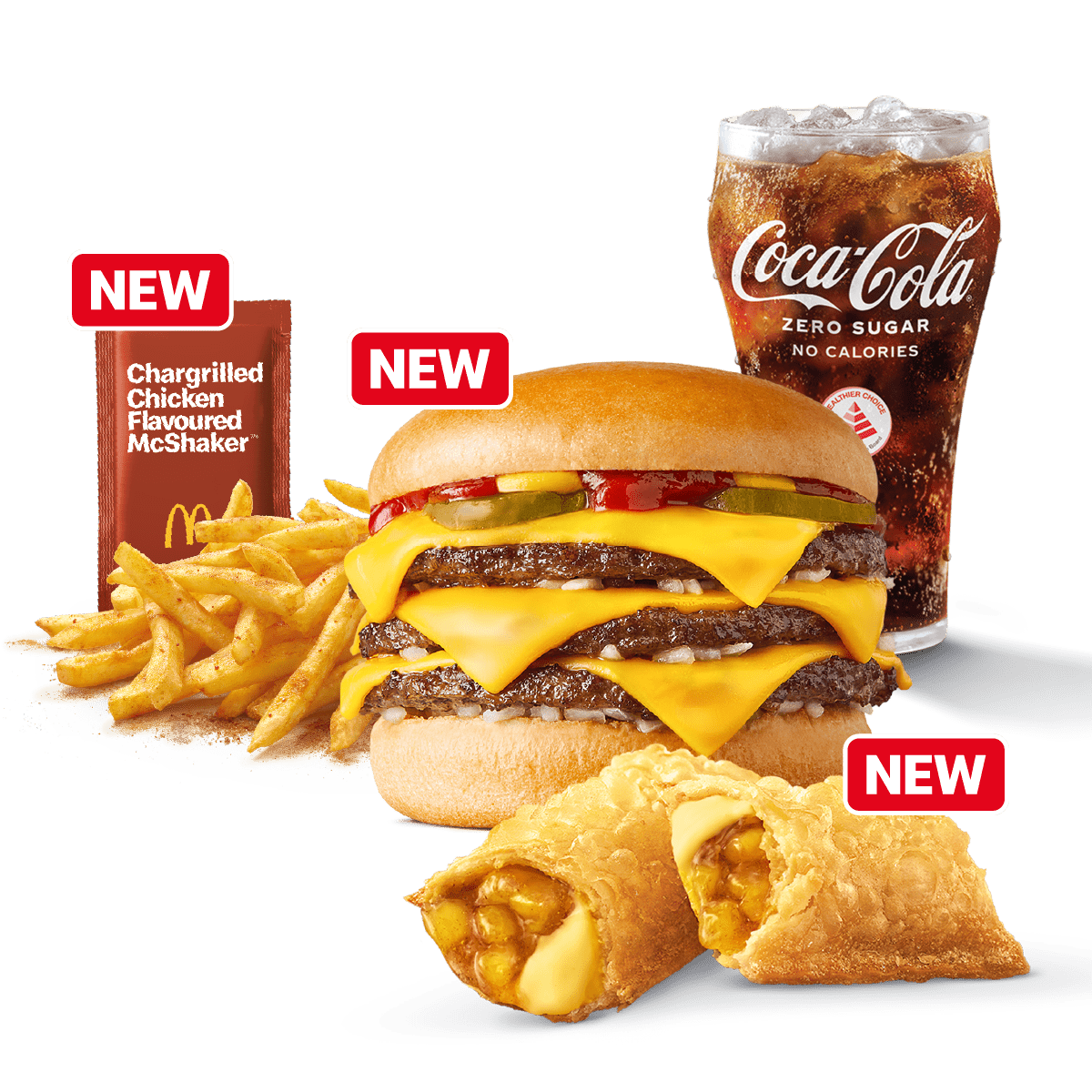 McDonald's launching Triple Cheeseburger, Apple Custard Pie and brings ...