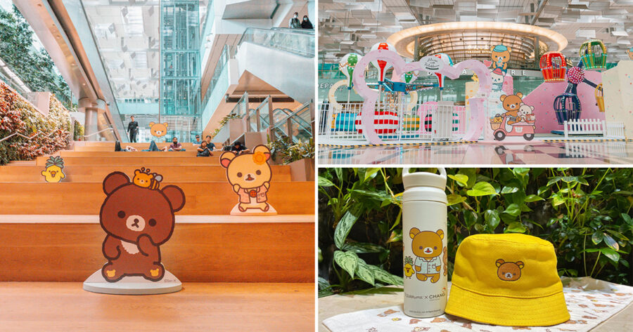 Changi Airport T3 has Rilakkuma-themed Rides, Kawaii Photo Spots ...