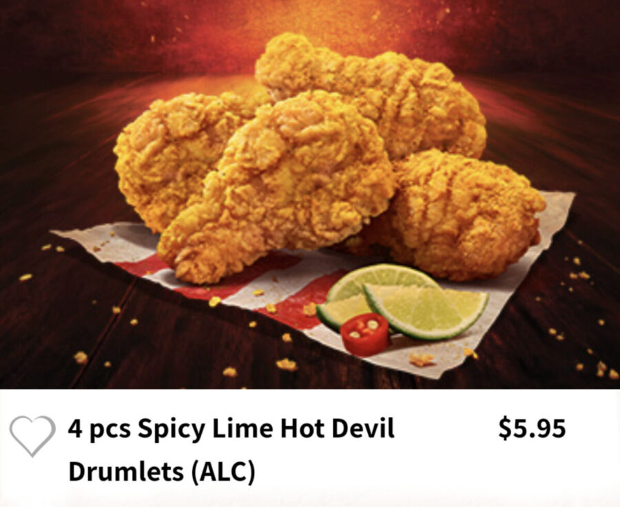 KFC Devil Drumlets are back in S'pore with Spicy Lime and Flaming ...