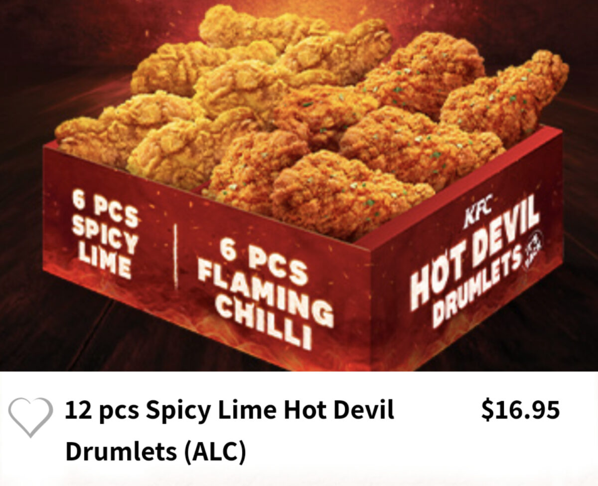 KFC Devil Drumlets are back in S'pore with Spicy Lime and Flaming ...