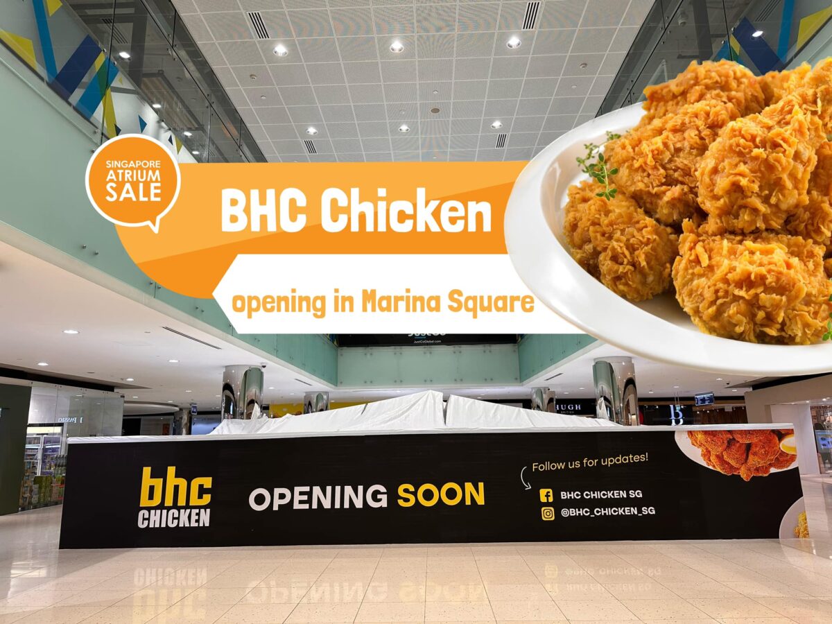 Korea-famous BHC Chicken with 'Bburing' Sprinkles opening 1st S'pore ...