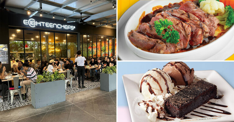 Eighteen Chefs has 1-FOR-1 Mains with Drinks for $16.80 nett during ...