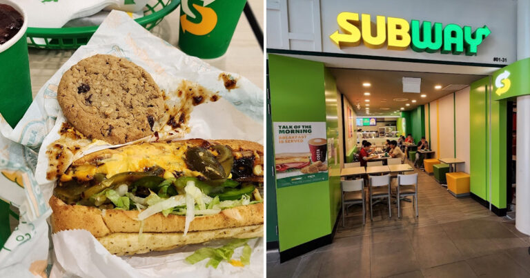 Subway S'pore selling $4.99 Value Meal with Cookie & Drink for a ...