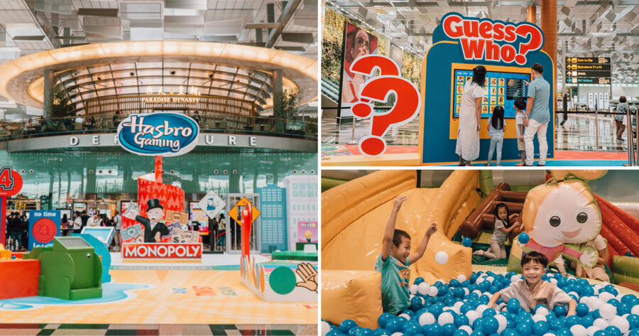 Changi Airport T3 transforms into Hasbro Wonderland with life-sized ...