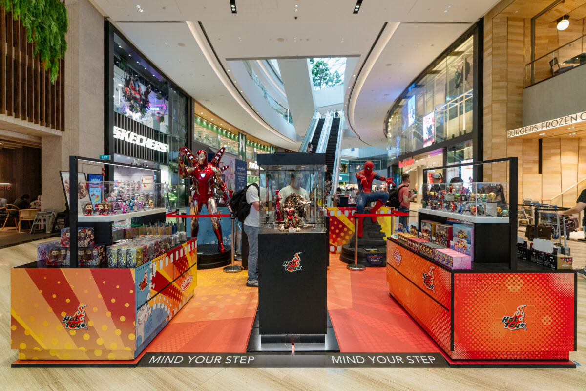 Jewel Changi Airport's Canopy Park has life-sized displays of Marvel ...