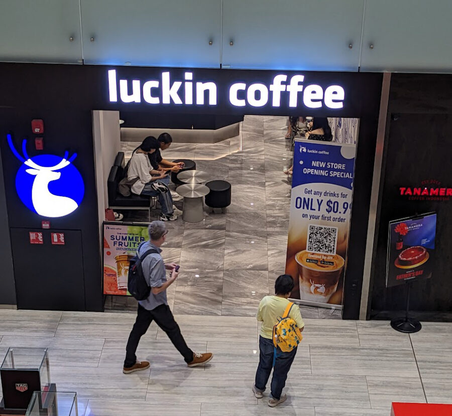 Luckin Coffee latest outlet opens in Marina Square, offers $0.99 ...