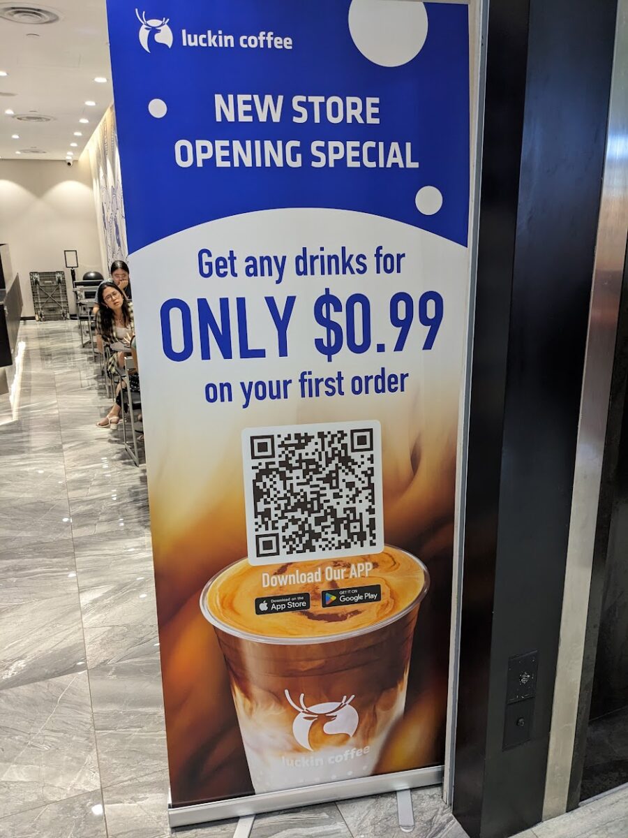 Luckin Coffee latest outlet opens in Marina Square, offers $0.99 ...