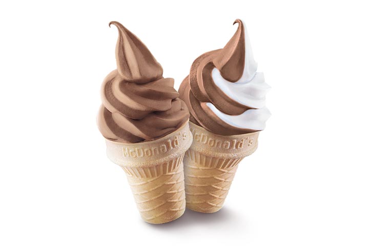 HERSHEY'S Cones, McFlurry & Hot Fudge Sundae Desserts are back at ...
