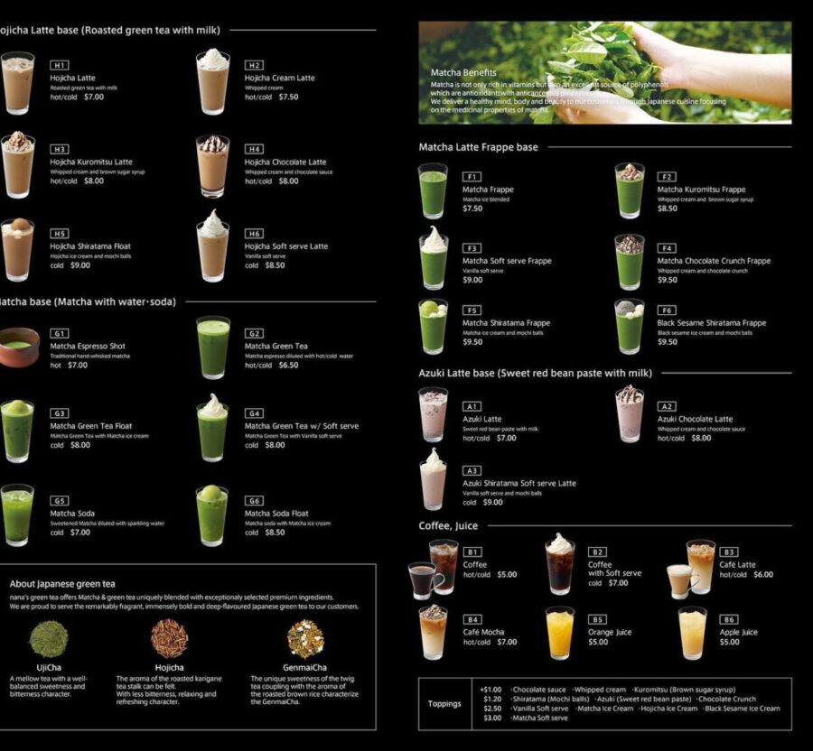 Nana's Green Tea @ Plaza Singapura refreshes menu with new Matcha Soda ...