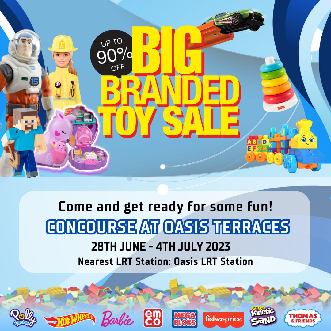 Big Branded Toy Sale in Punggol from Jun 28 has up to 90% OFF Hot ...