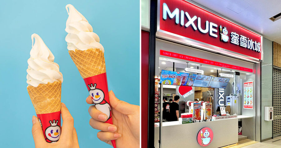 Pay only S$0.50 for MIXUE's signature KingCone ice cream, redeemable at ...