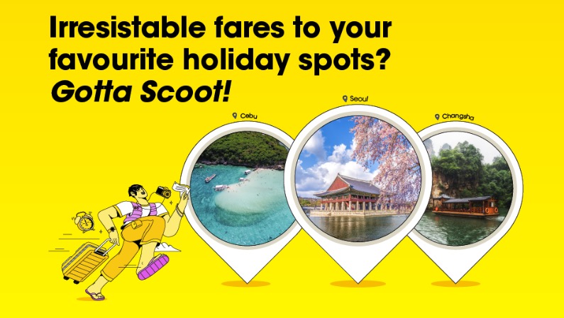 Scoot launches Promo Fares from S$67 till Jul 10, flies to over 55 ...