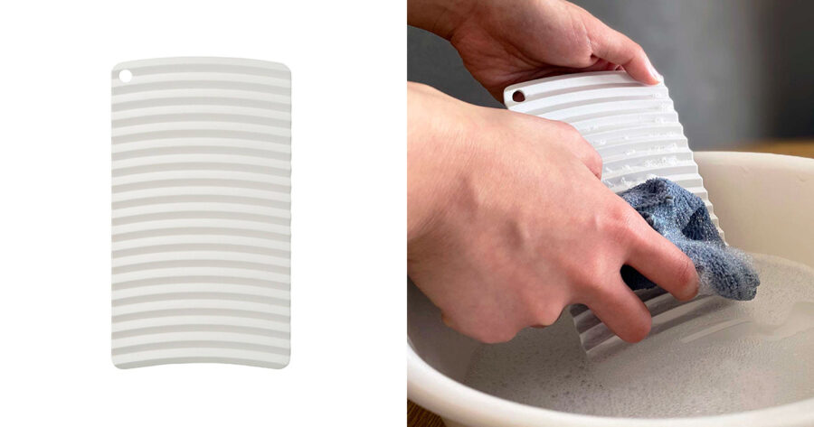 MUJI S'pore has a $7.90 Mini Washing Board for cleaning socks, makeup ...
