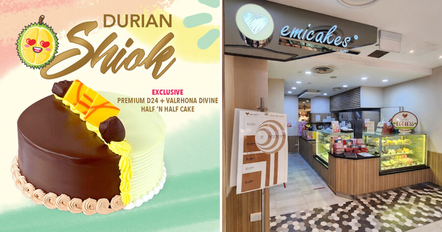 Emicakes combines their bestselling D24 Durian & Valrhona Divine Cakes ...