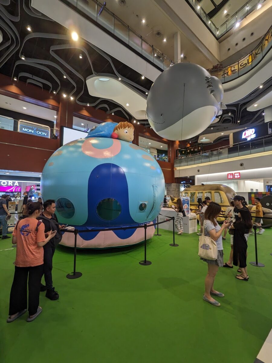 UNIQLO Bugis+ has Giant Inflatables featuring Ghibli Studio famous ...