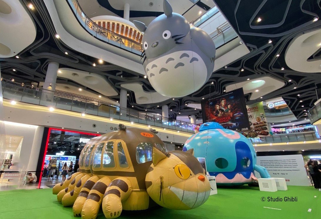 UNIQLO Bugis+ has Giant Inflatables featuring Ghibli Studio famous ...
