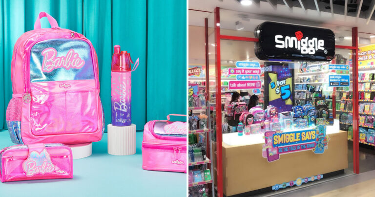 Barbie x Smiggle Collection now available in S'pore stores, has over 30 ...