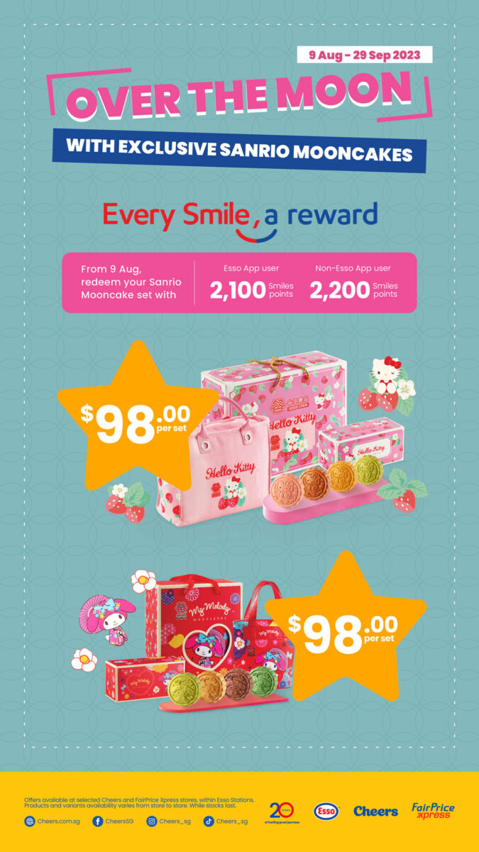 Sanrio Mooncake Sets featuring Hello Kitty & My Melody available in ...