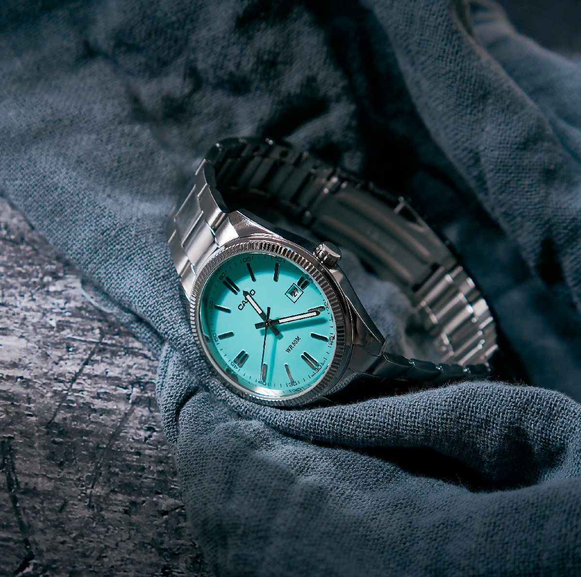 Casio S'pore restocks MTP-1302PD Vintage Watch with 'Tiffany Blue' Dial ...