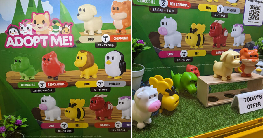 McDonald's S'pore latest Happy Meal lets you adopt a Roblox Pet Toy ...