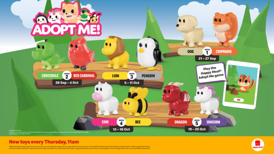 McDonald's S'pore latest Happy Meal lets you adopt a Roblox Pet Toy ...