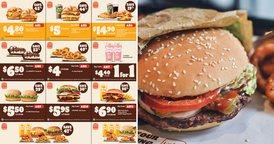 Burger King launches 14 new Discount Coupons on Burger Meals, Buddy ...