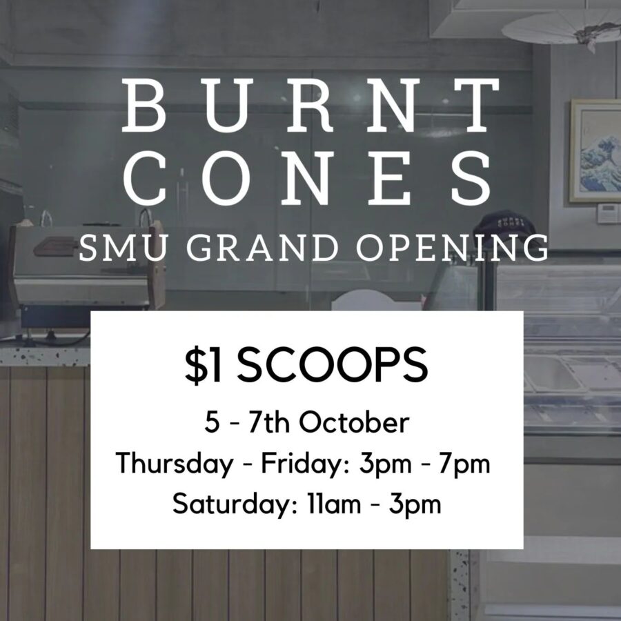 Famous Gelato Cafe Burnt Cones has $1 Scoop Opening Promotion at new ...