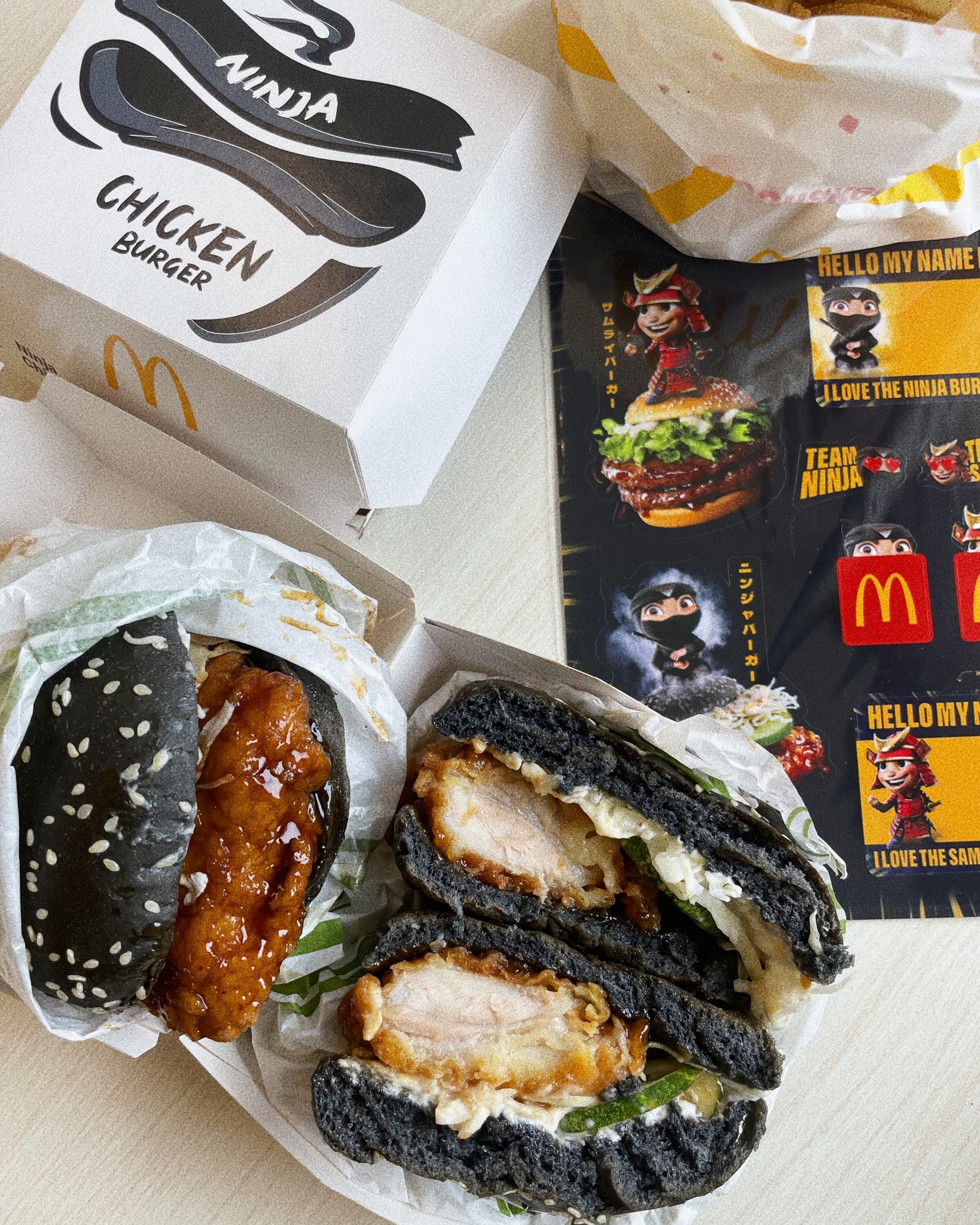 McDonald's launching Ninja Burger on Oct 12 with 50% OFF Promotion when ...