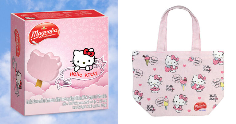 F&N Magnolia launches limited edition Hello Kitty Ice Cream Stick with ...