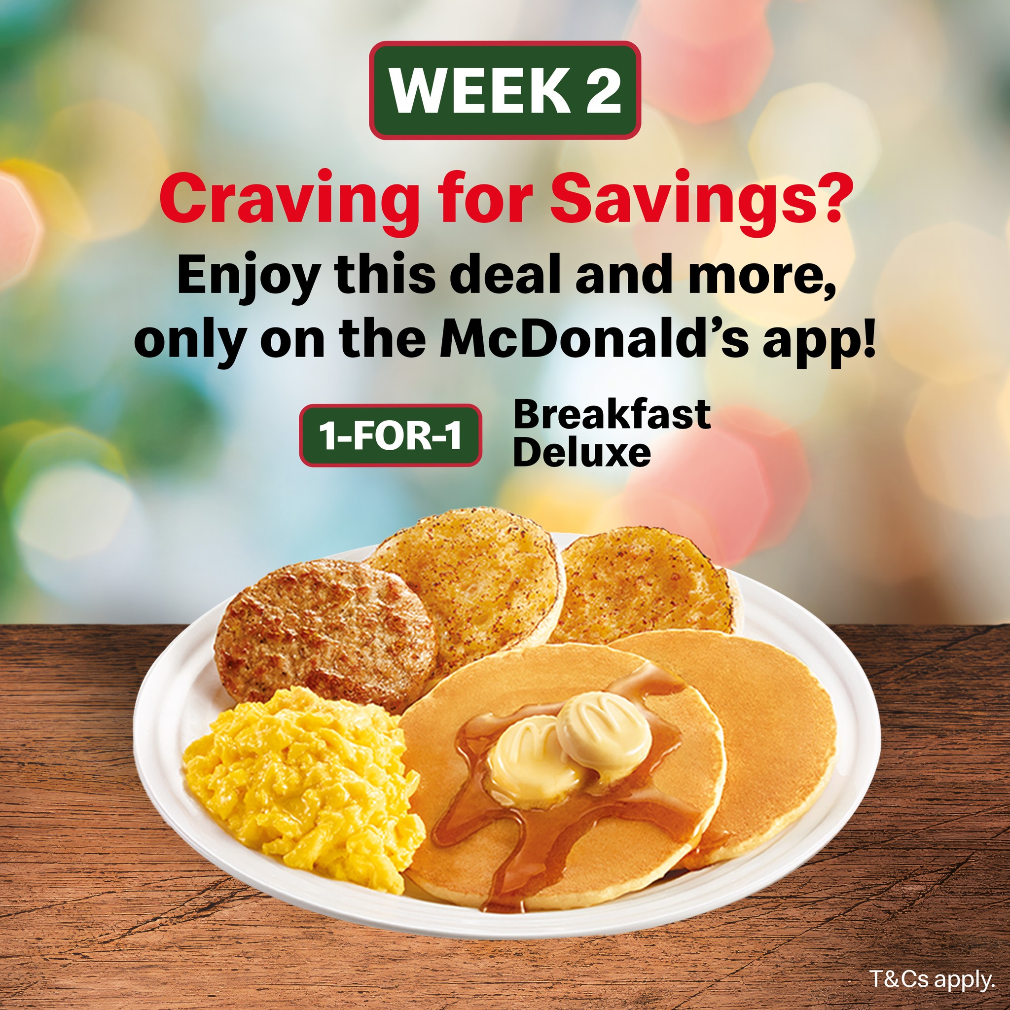 McDonald's has 1-FOR-1 Breakfast Deluxe & McMuffins, 50% OFF Quarter ...