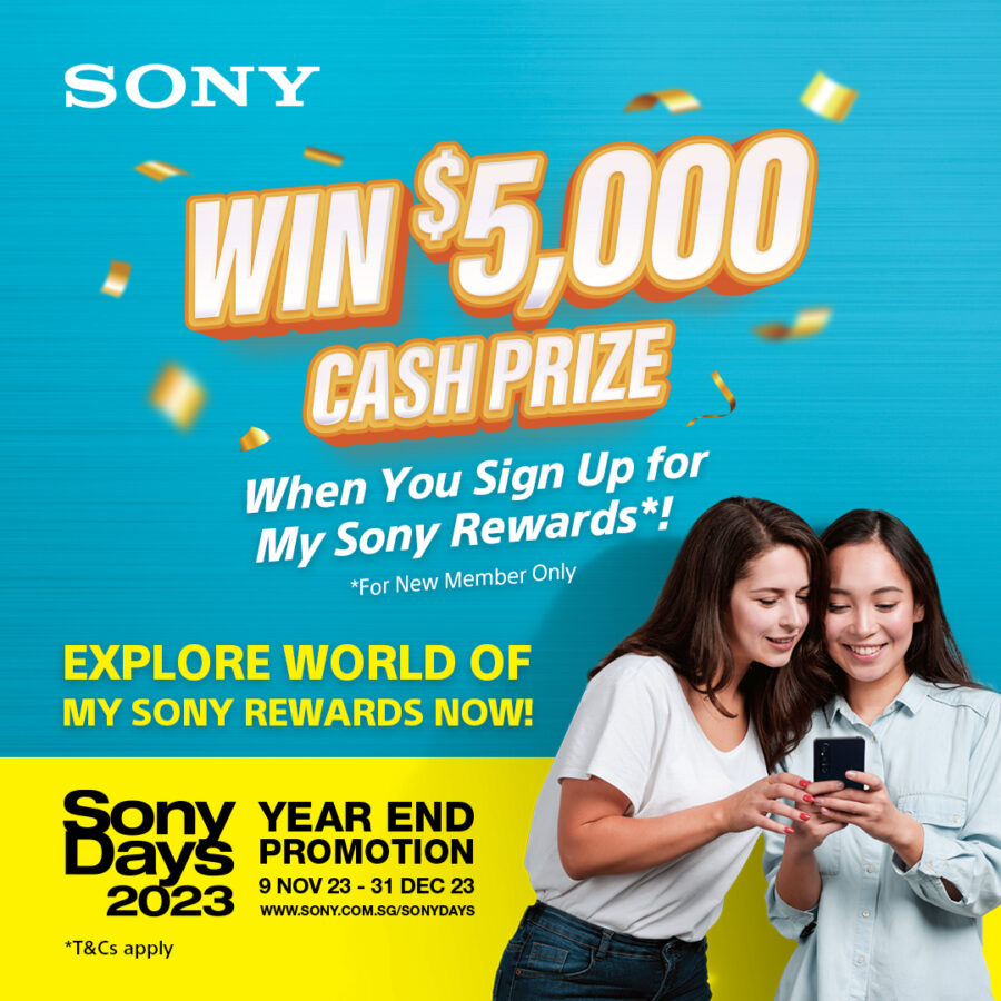 Beat the GST Hike with Sony S’pore Year End Promotion till Dec 31 ...