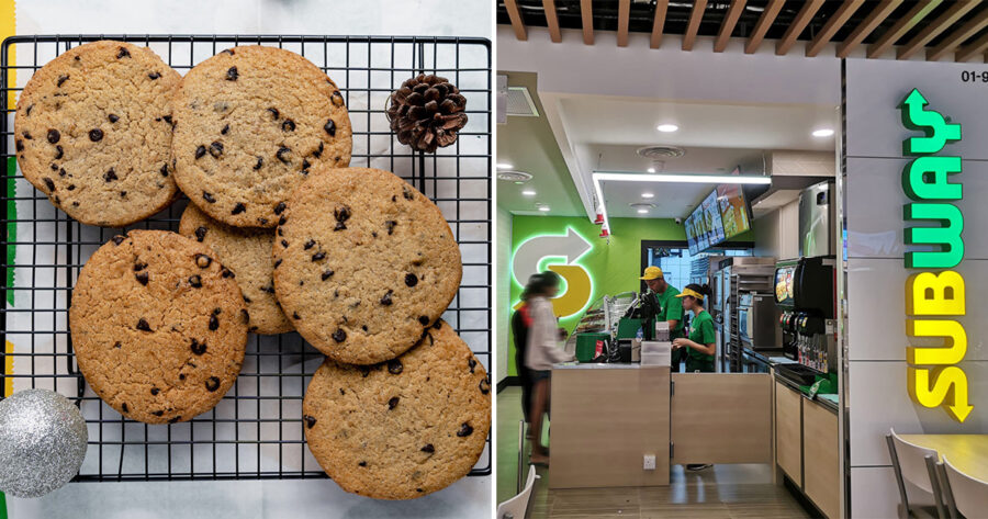 Subway S'pore Christmas Deal on Dec 25 lets you enjoy Any 6 Cookies at ...