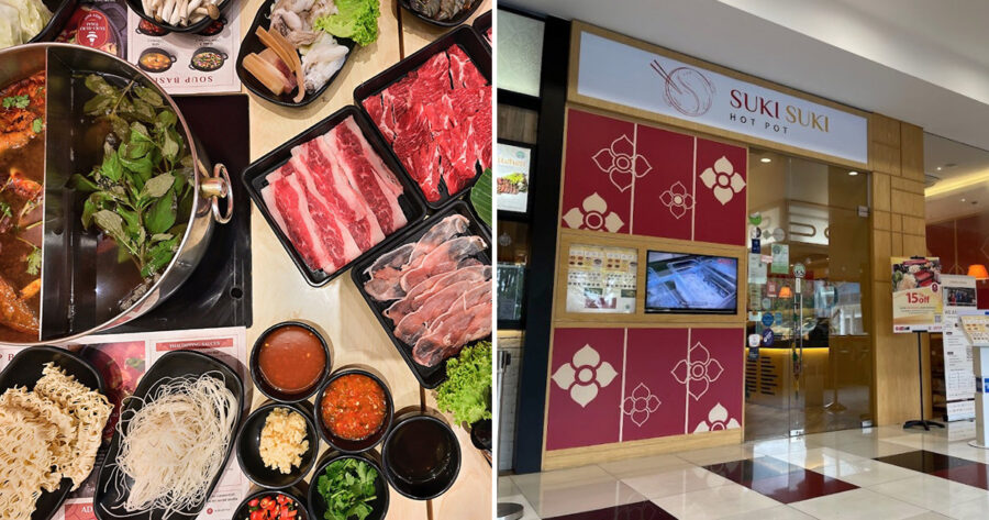 Suki Suki Thai Hotpot offers 1-FOR-1 Buffet Deal all-day till Jan 18 means you pay as little as ...