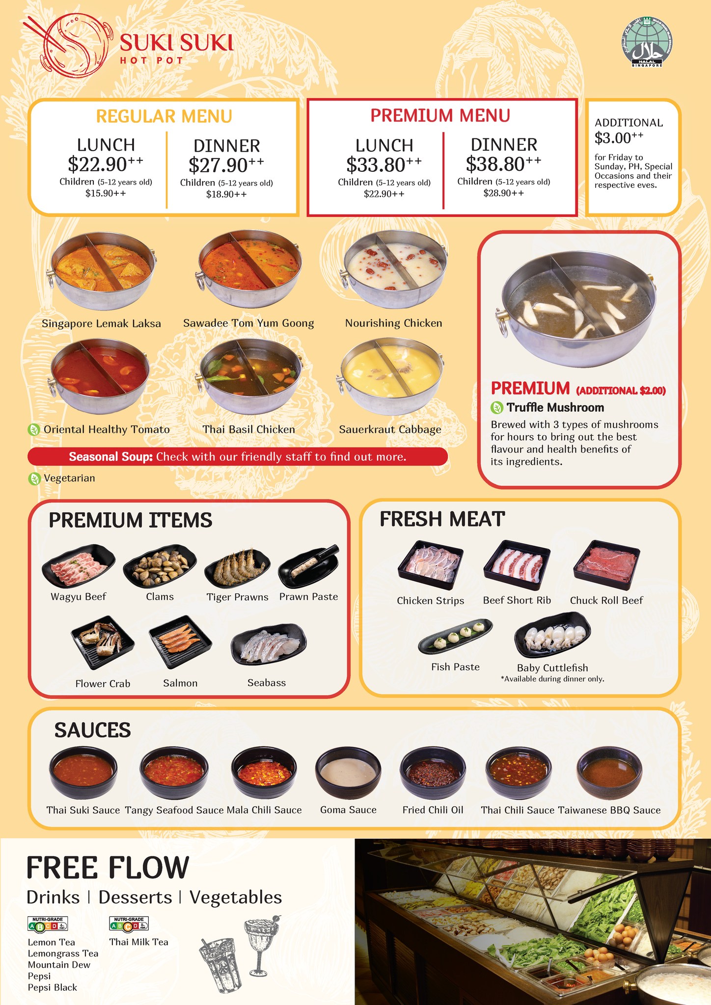 Suki Suki Thai Hotpot offers 1-FOR-1 Buffet Deal all-day till Jan 18 ...