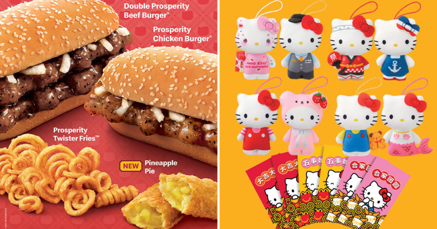 McDonald's to launch Hello Kitty Plush Collection with Prosperity ...