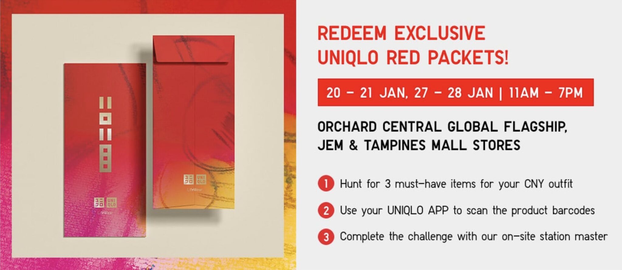 UNIQLO S'pore is giving FREE Compact Tech Pouch with minimum spending ...
