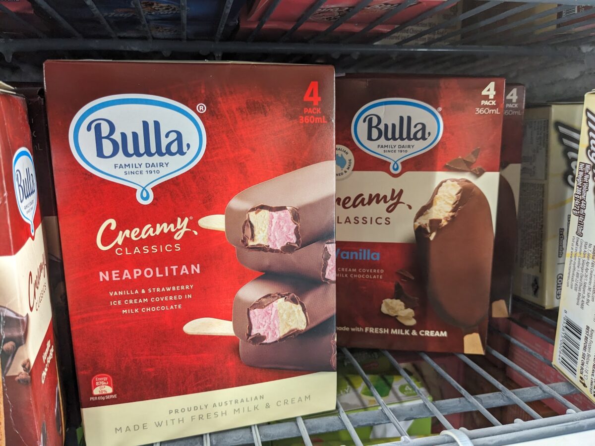 FairPrice having 50% OFF on Australia's Bulla Ice Cream Sticks till Feb ...