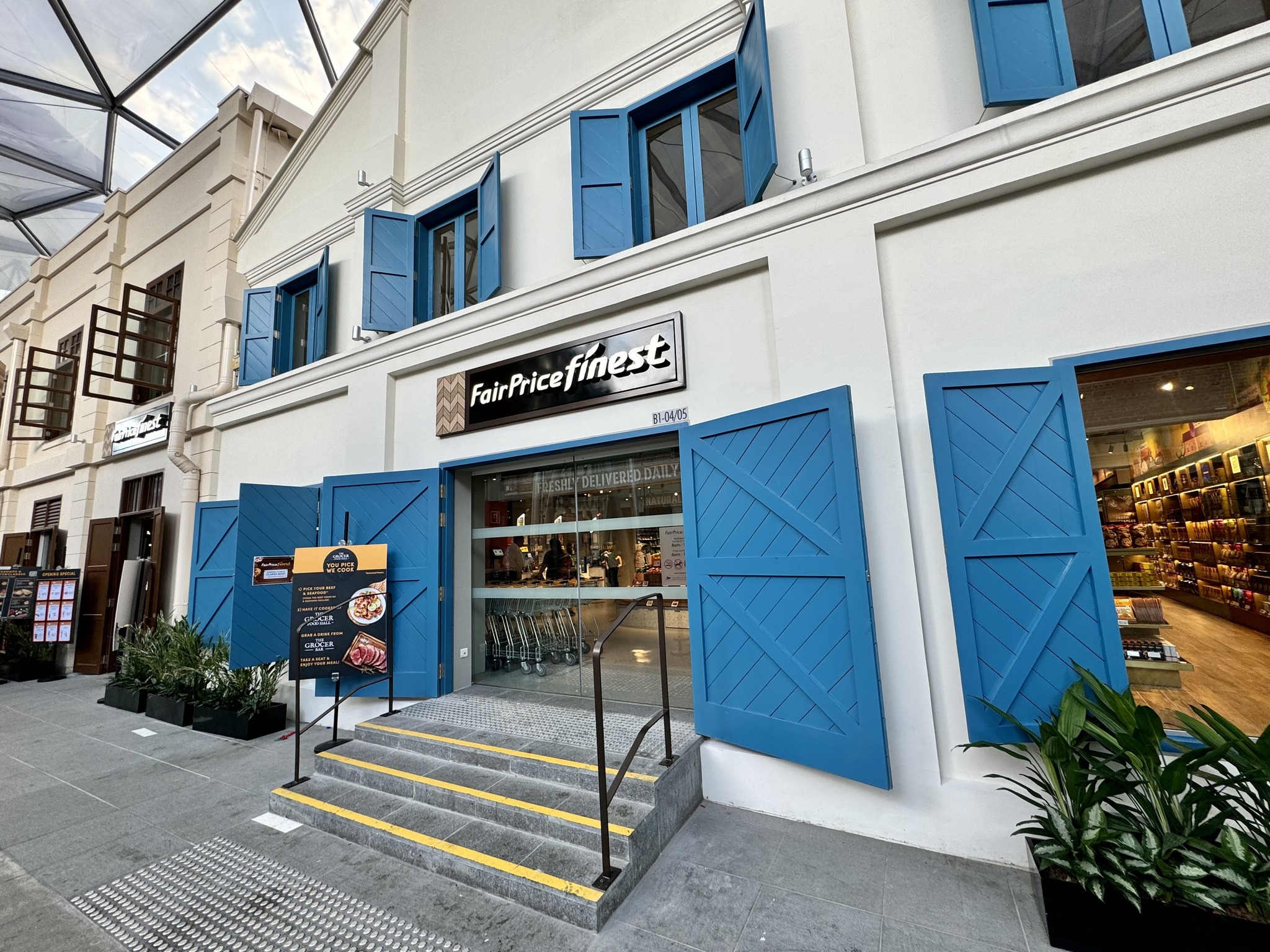 FairPrice Finest unveils new store in Clarke Quay with Maritime ...