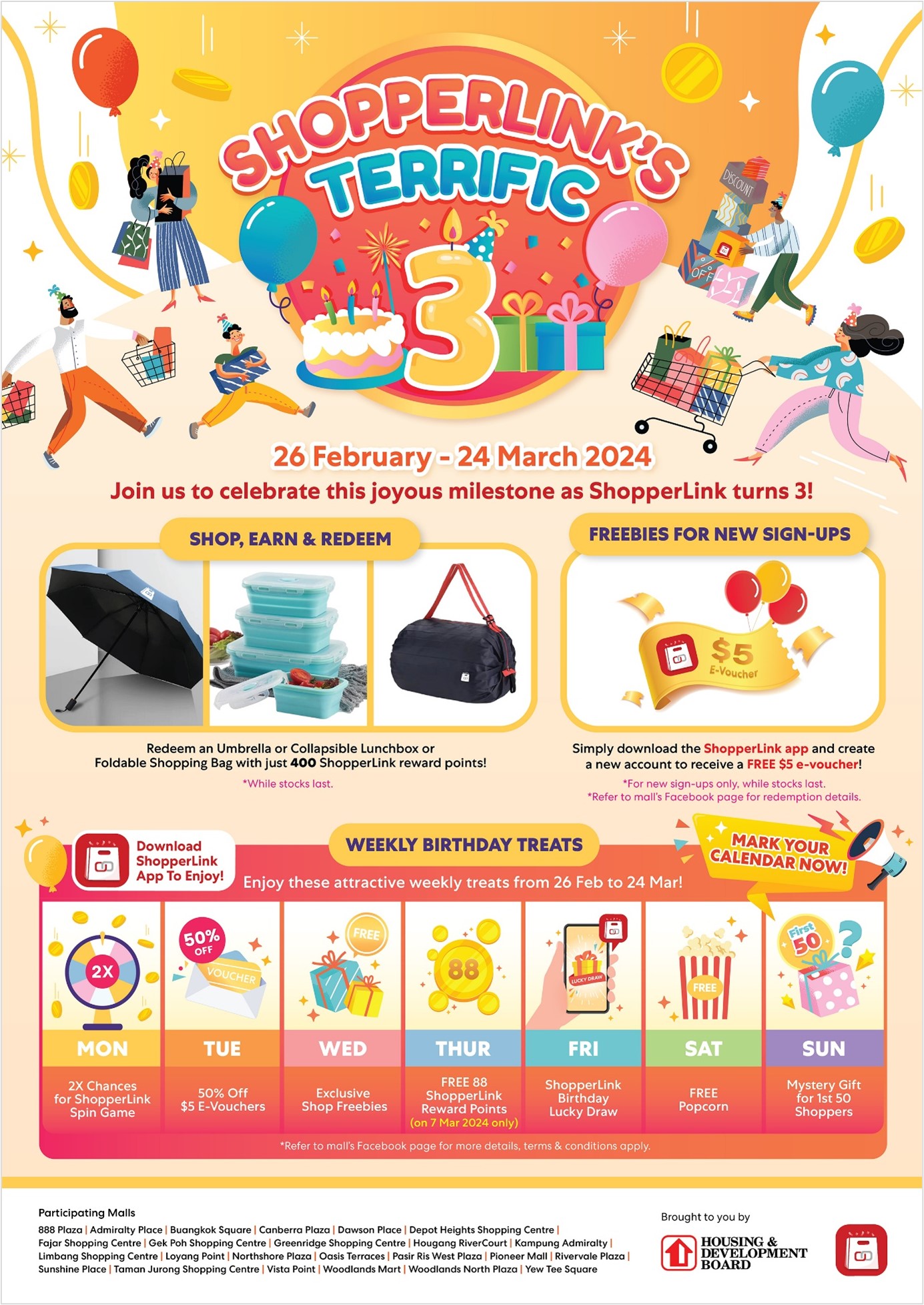 ShopperLink App Celebrates 3rd Anniversary with FREE $5 E-Voucher for ...