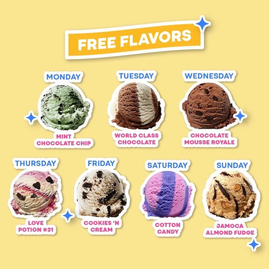 Baskin-Robbins is offering 1-FOR-1 Ice Cream Scoops & Pints till Mar 30 ...