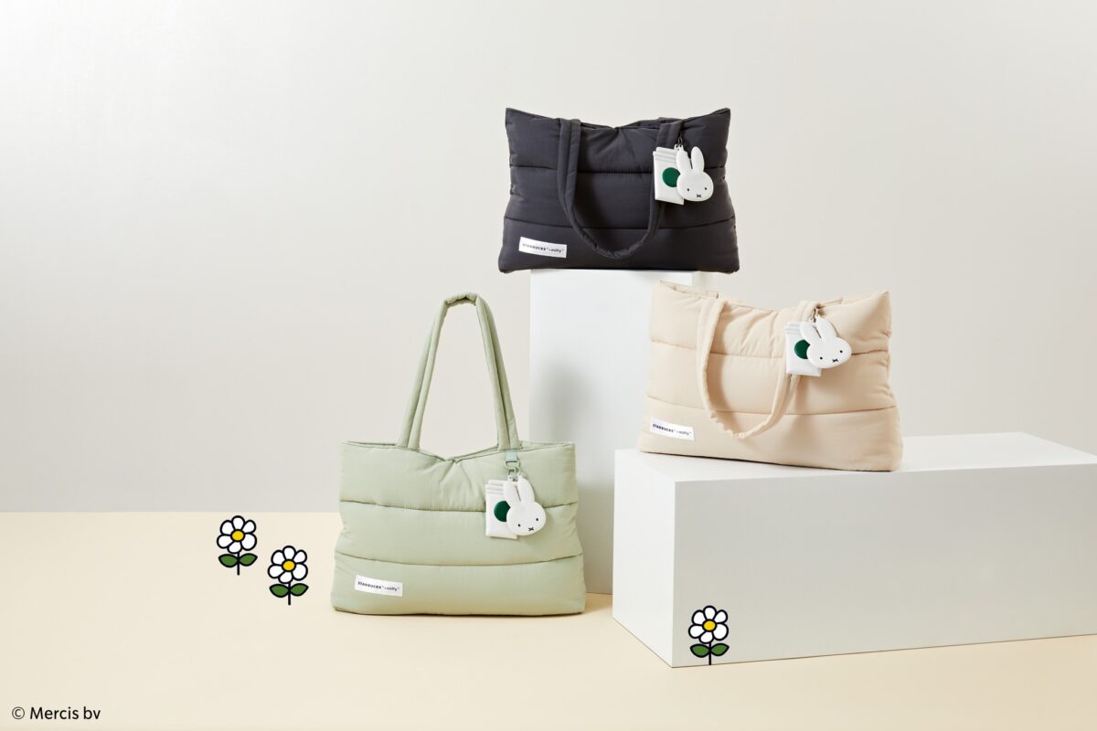 Starbucks x Miffy Collection featuring Puffy Tote Bags and Vibrant Drinkware launching on Mar 13 ...