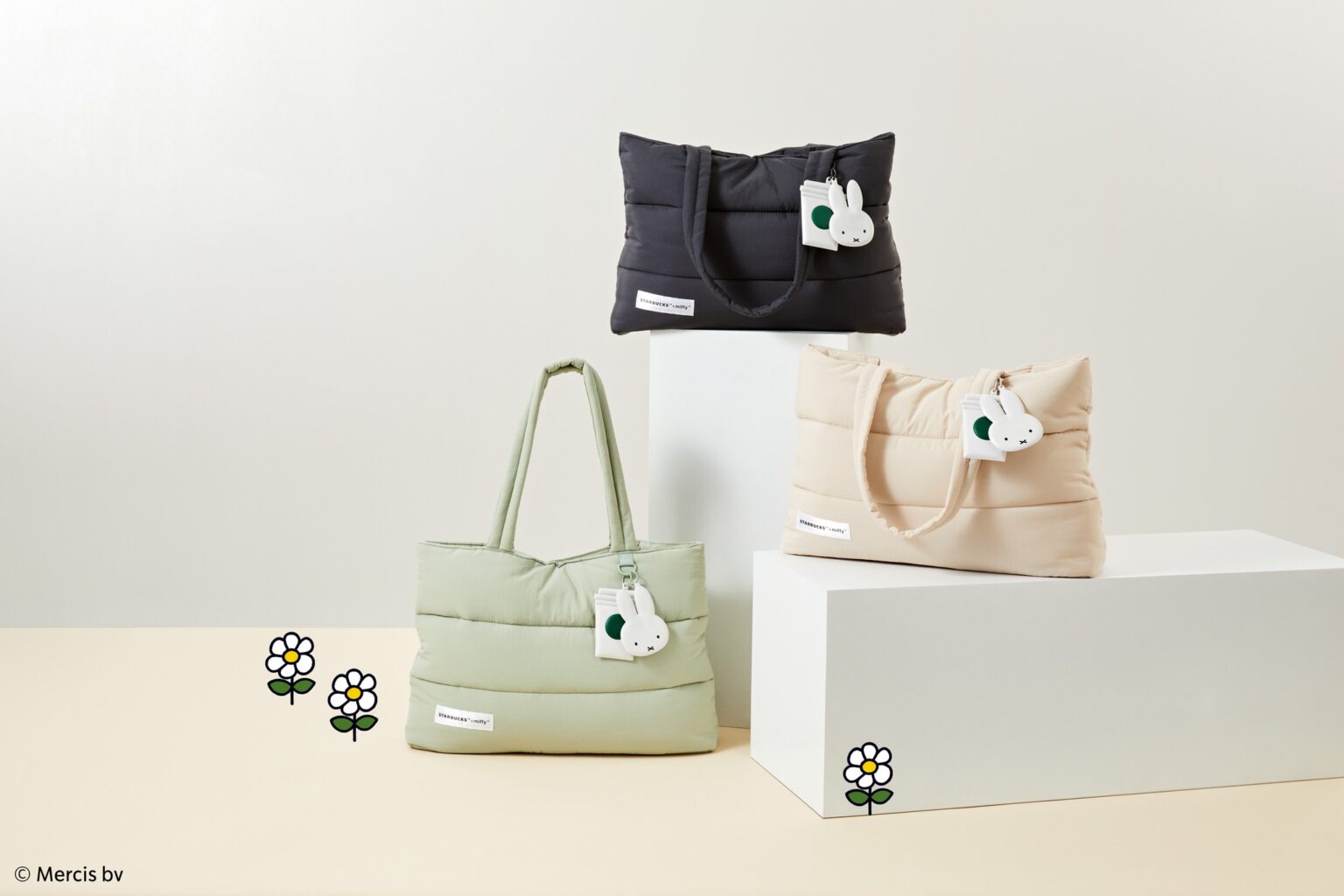 Starbucks x Miffy Collection featuring Puffy Tote Bags and Vibrant Drinkware launching on Mar 13 ...