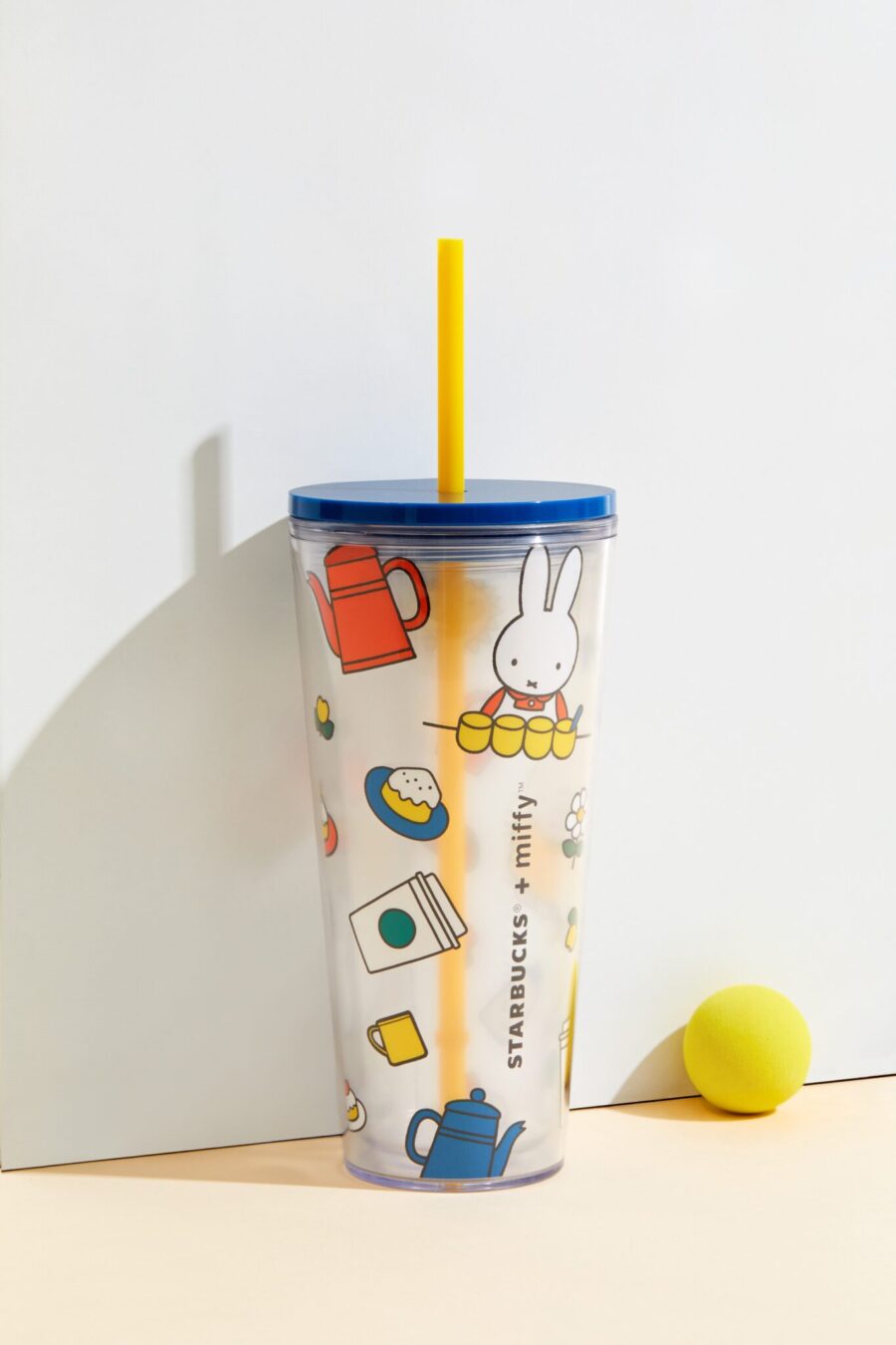 Starbucks x Miffy Collection featuring Puffy Tote Bags and Vibrant ...