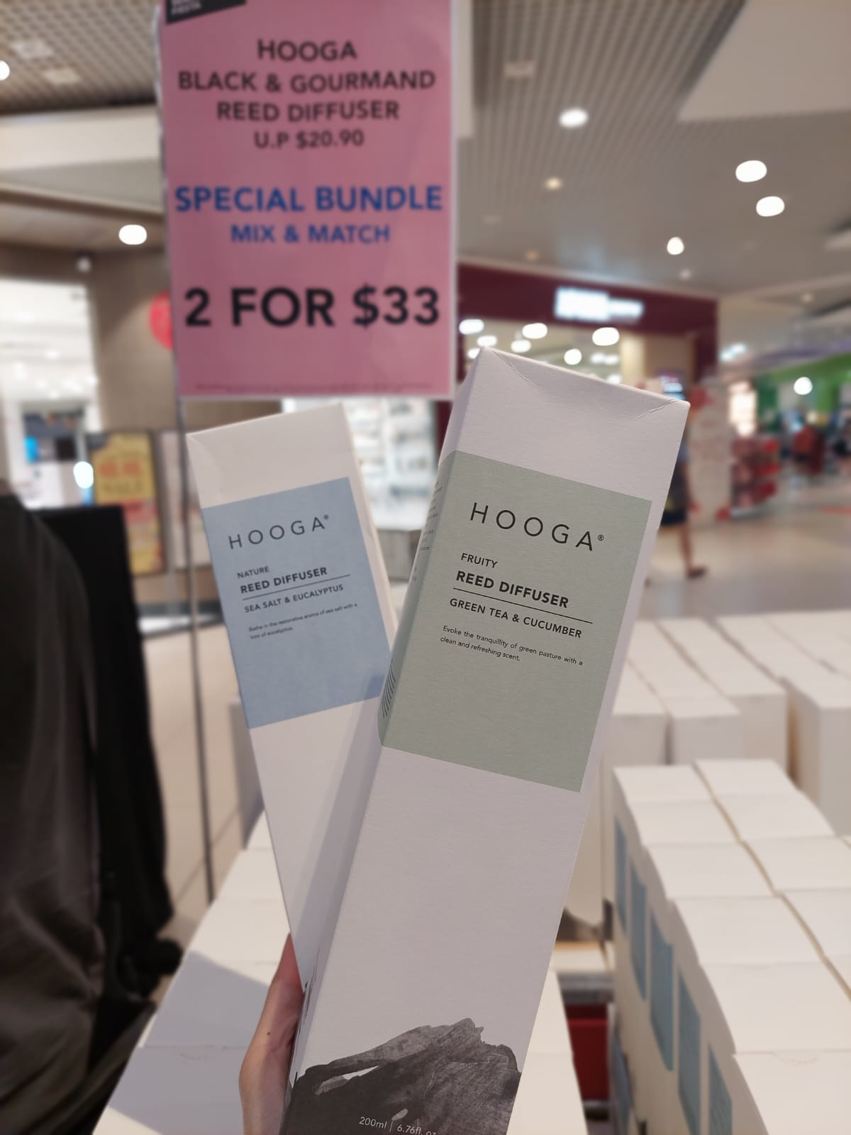 HOOGA Easter Special Sale in Westgate's Atrium has up to 70% OFF Bed ...