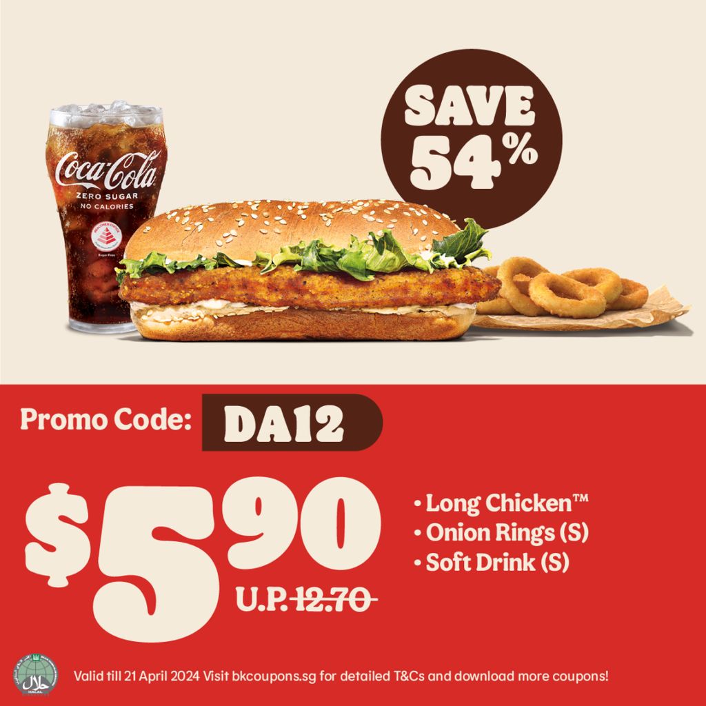 Burger King has 18 Discount Coupons for use till Apr 21 including a 1 ...
