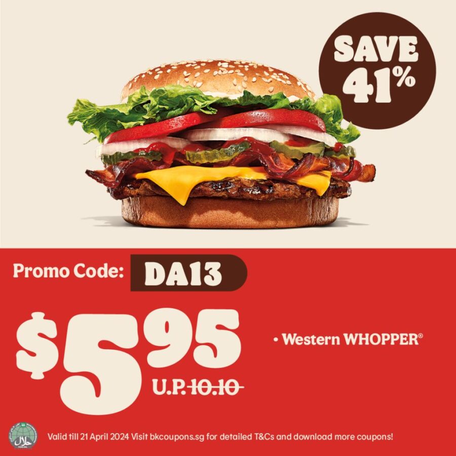 Burger King has 18 Discount Coupons for use till Apr 21 including a 1 ...