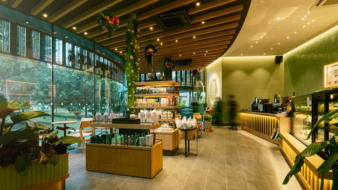 Starbucks unveils new Alfresco Cafe in Gardens by the Bay's Active ...